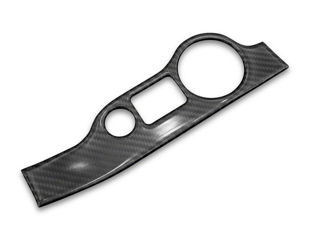 SpeedForm Charger Headlight Switch Trim; Carbon Fiber CR15307 (15-23 ...