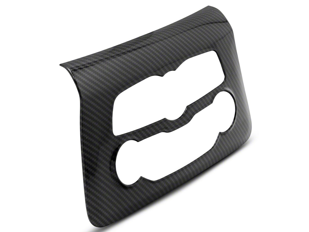 SpeedForm Charger HVAC Panel Trim; Carbon Fiber CR14952 (15-23 Charger ...