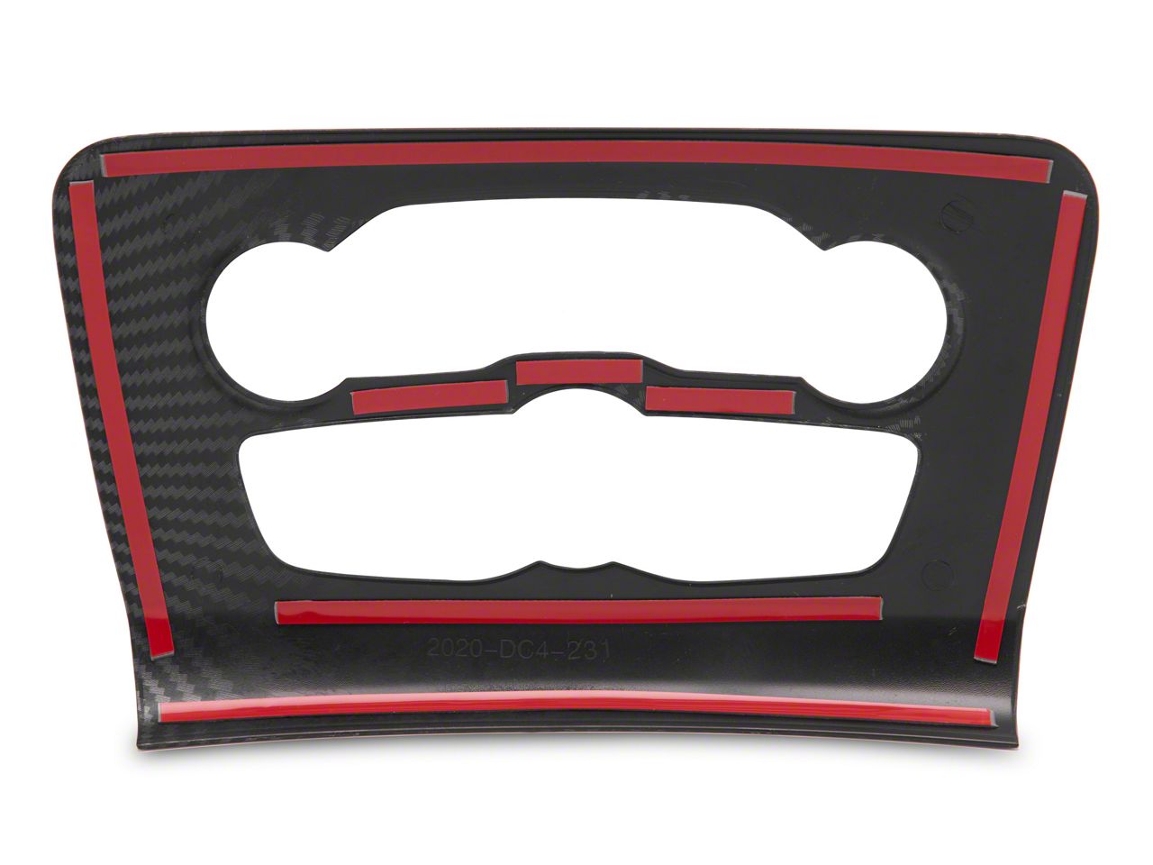 SpeedForm Charger HVAC Panel Trim; Carbon Fiber CR14952 (15-23 Charger ...