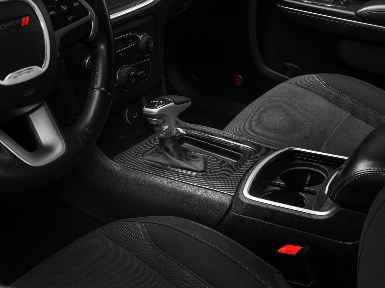 SpeedForm Charger Shifter Console Trim; Carbon Fiber CR15052 (15-23 ...