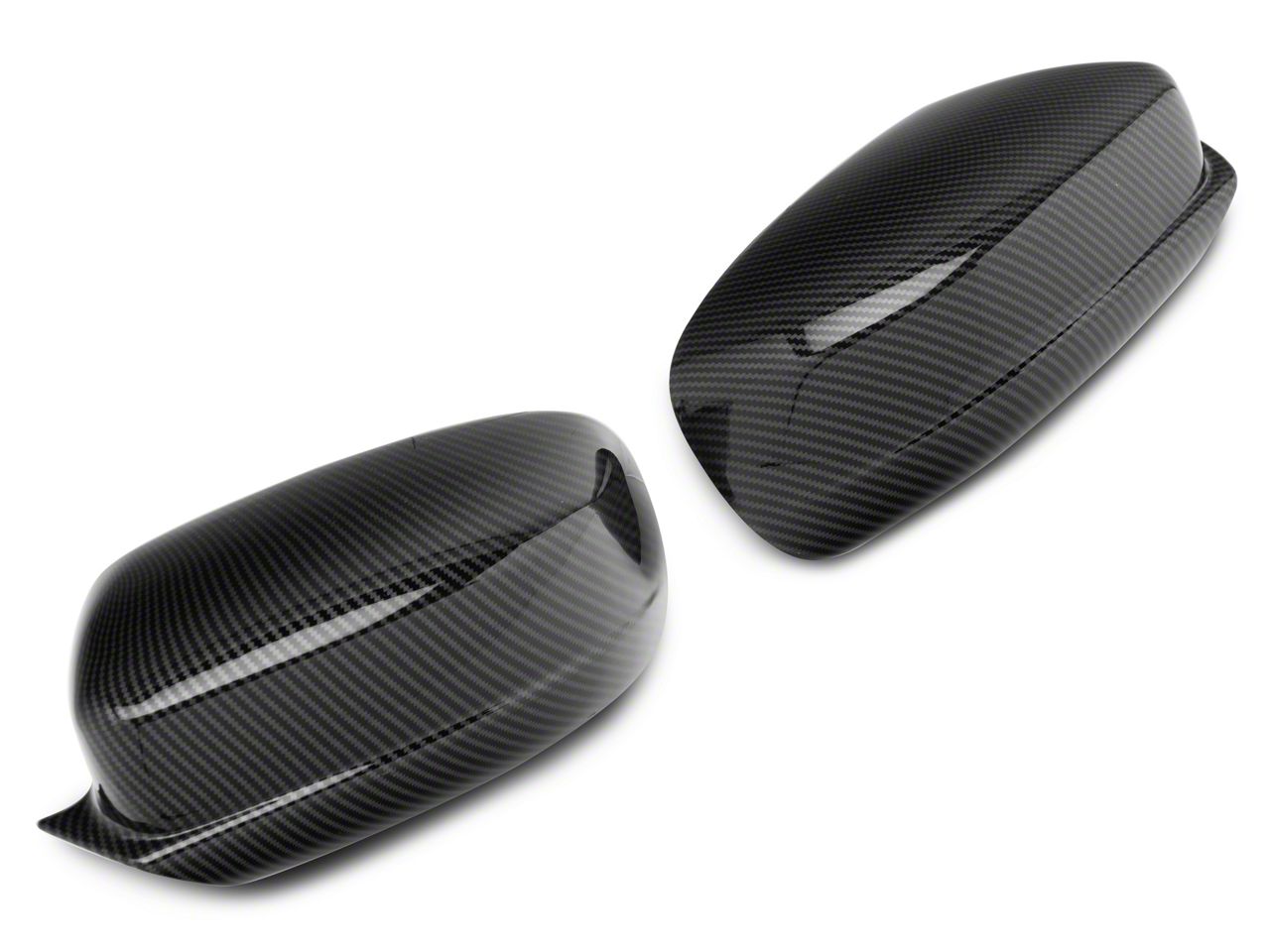 SpeedForm Charger Side Mirror Covers; Carbon Fiber CR15121 (11-14 ...