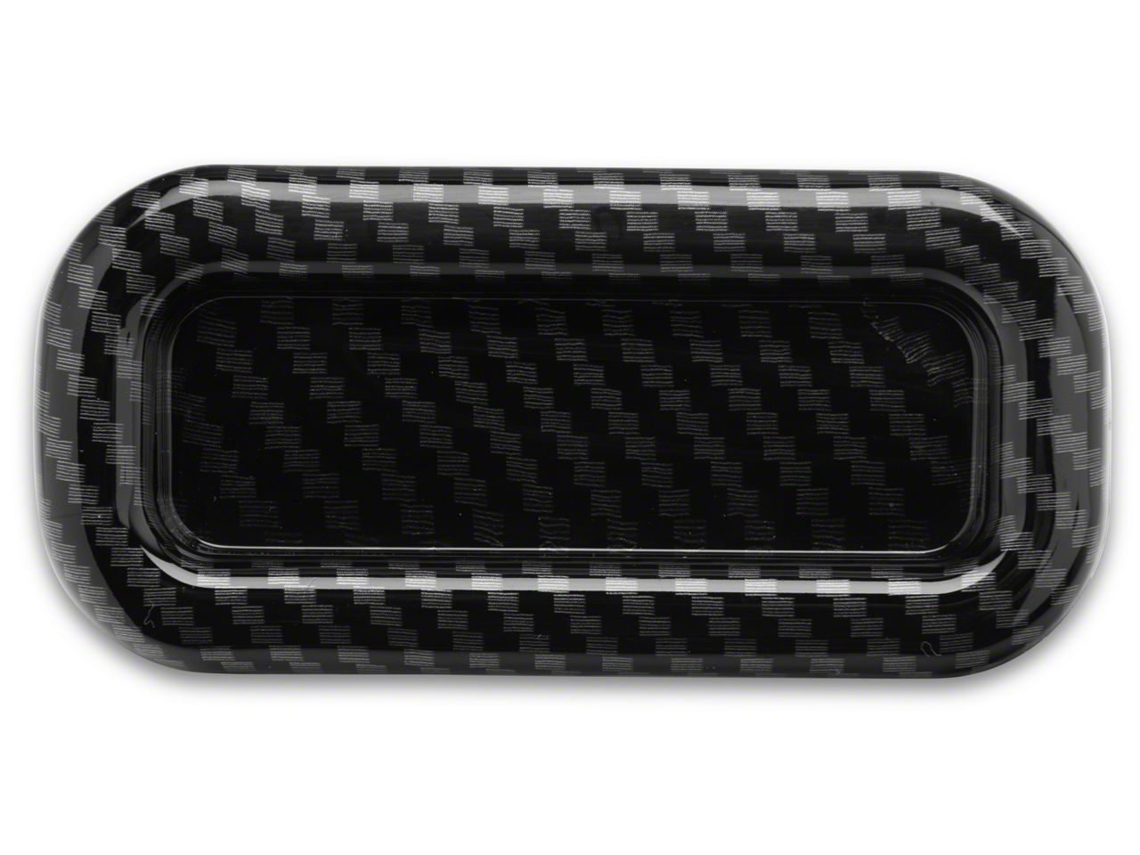 SpeedForm Charger Sunroof Handle Trim; Carbon Fiber CR14971 (16-23 ...