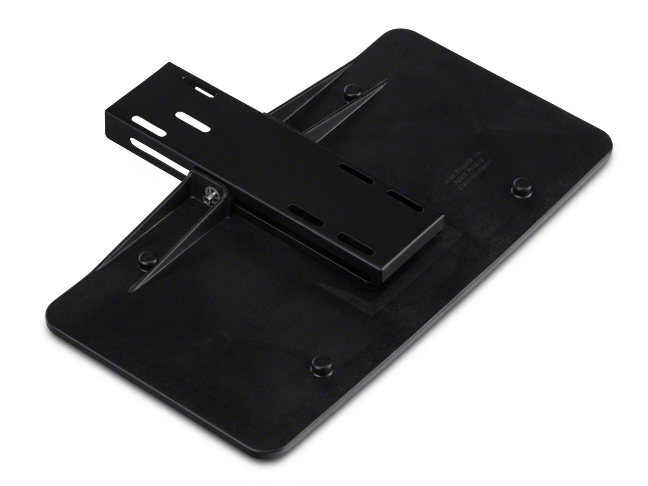 SpeedForm Mustang Flip Down License Plate Holder; Manual 64501 (15-23 ...