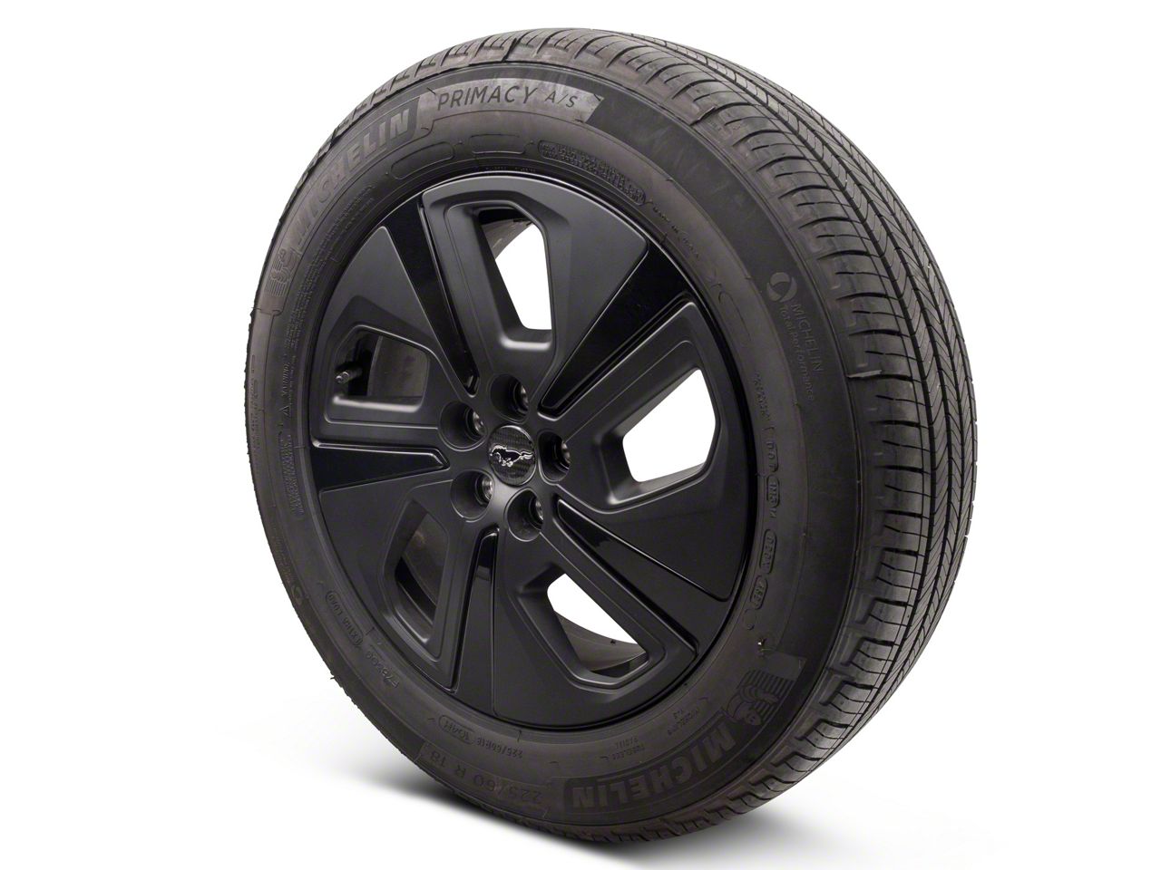 SpeedForm Mach-E Center Cap Trim; Black Carbon Fiber ME5364 (21-25 ...