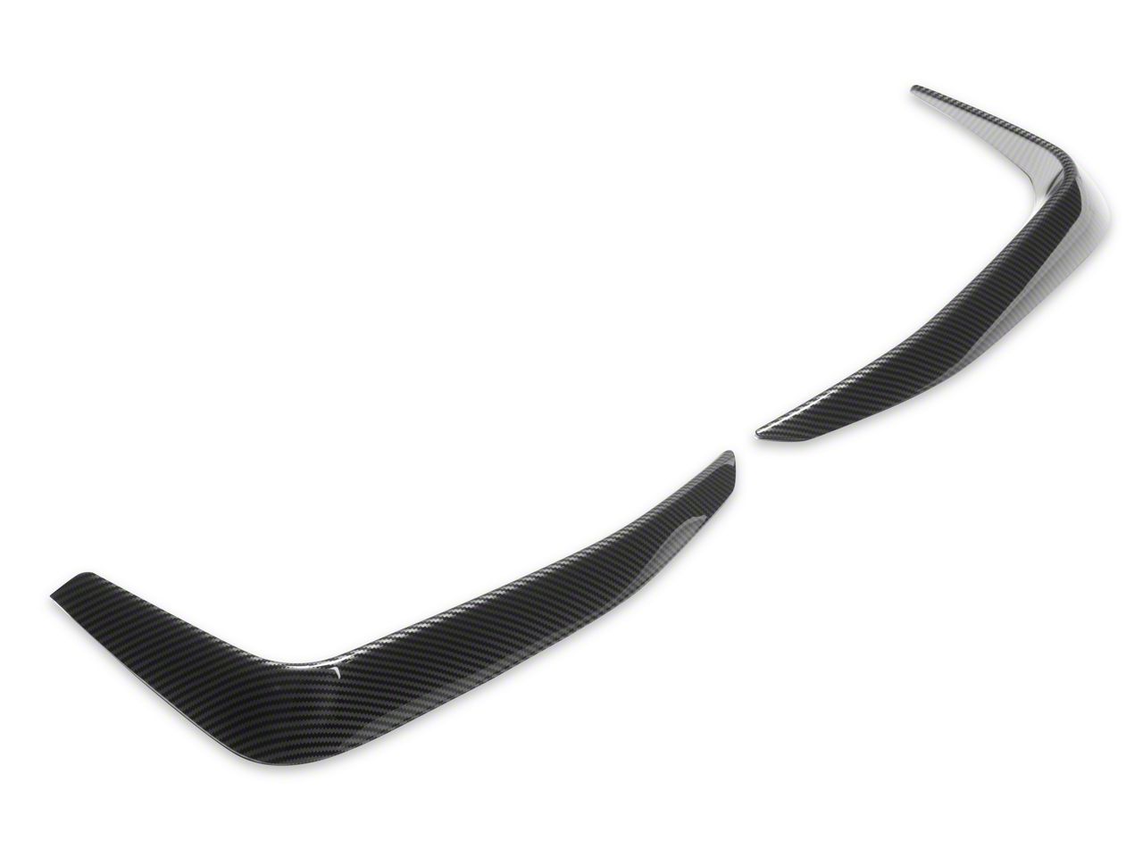 SpeedForm Mach-E Bumper Accent Trim; Carbon Fiber ME5889 (21-25 Mustang ...