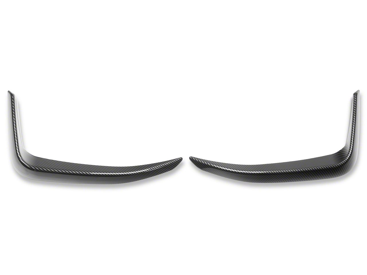 SpeedForm Mach-E Bumper Accent Trim; Carbon Fiber ME5889 (21-25 Mustang ...