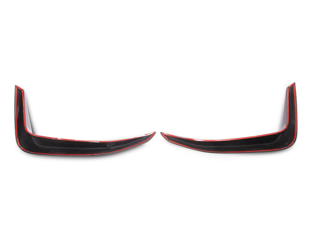 SpeedForm Mach-E Bumper Accent Trim; Carbon Fiber ME5889 (21-25 Mustang ...