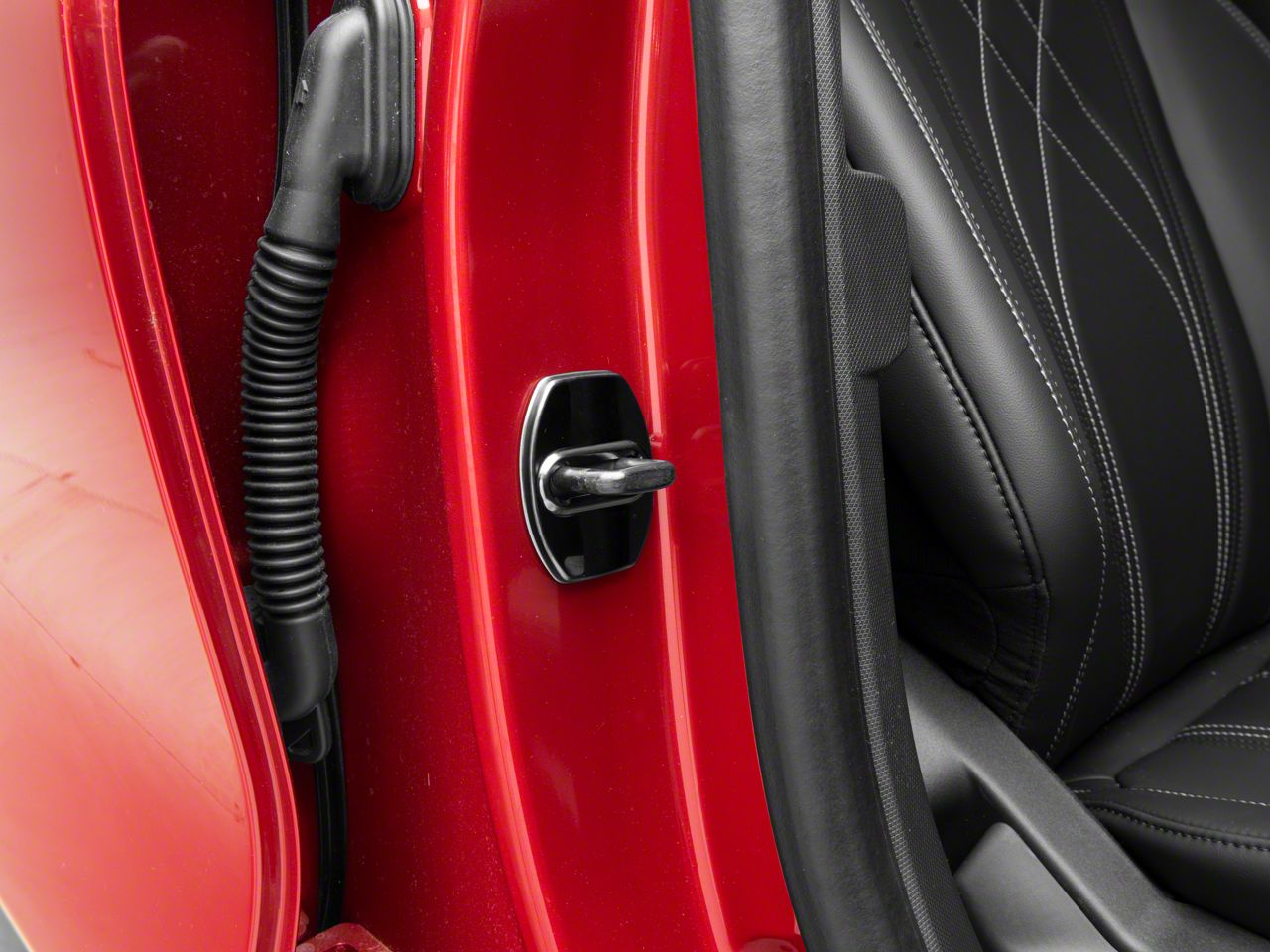 SpeedForm Mach-E Door Lock Trim; Black ME5367 (21-25 Mustang Mach-E ...