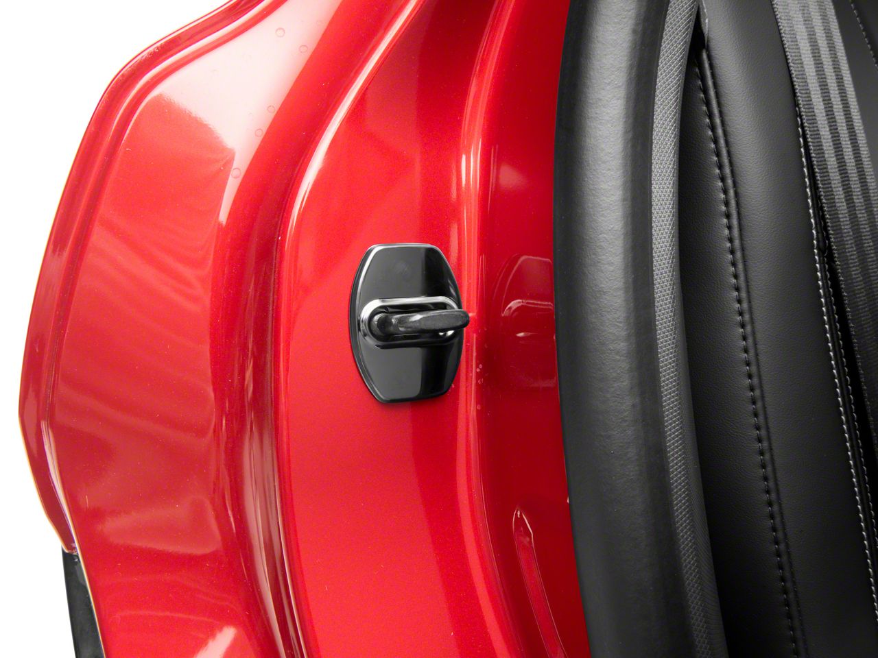 SpeedForm Mach-E Door Lock Trim; Black ME5367 (21-25 Mustang Mach-E ...