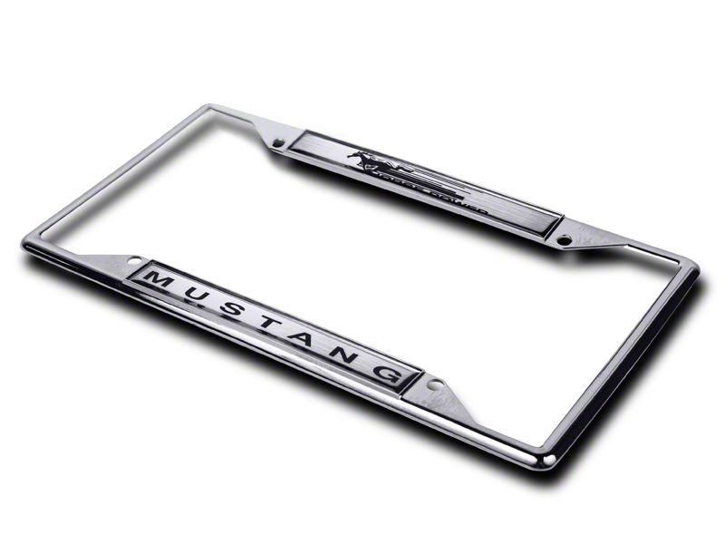 SpeedForm Mach-E License Plate Frame; Mustang Horsepower 74109 ...