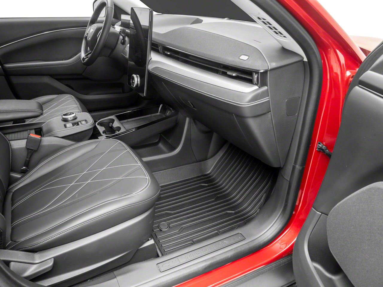 SpeedForm Mach-E Molded Front and Rear Floor Liners; Black ME5265 (21 ...