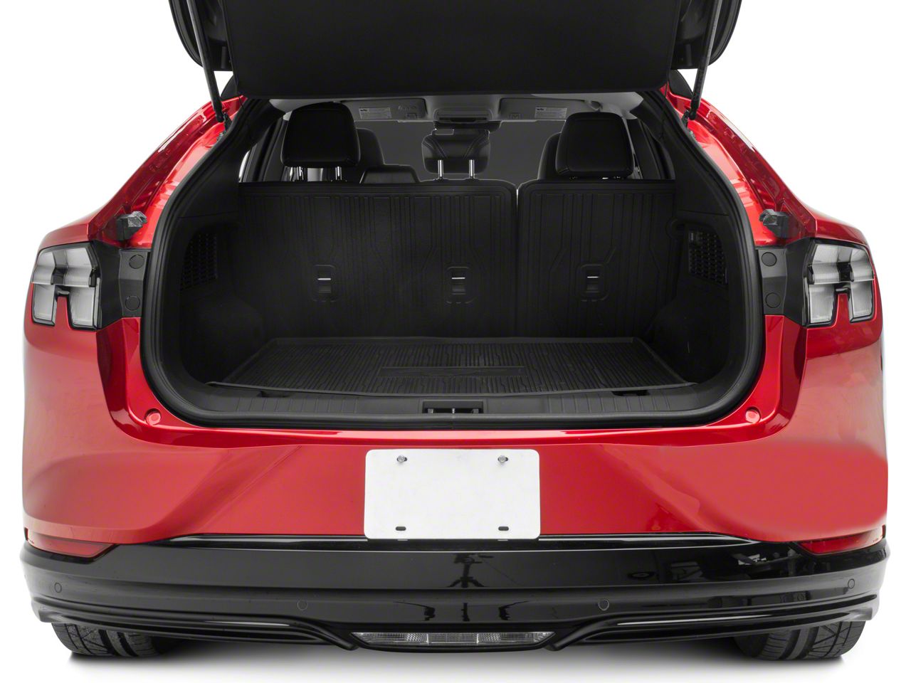 SpeedForm Mach-E Molded Rear Seat Back Protector; Black ME5267 (21-25 ...