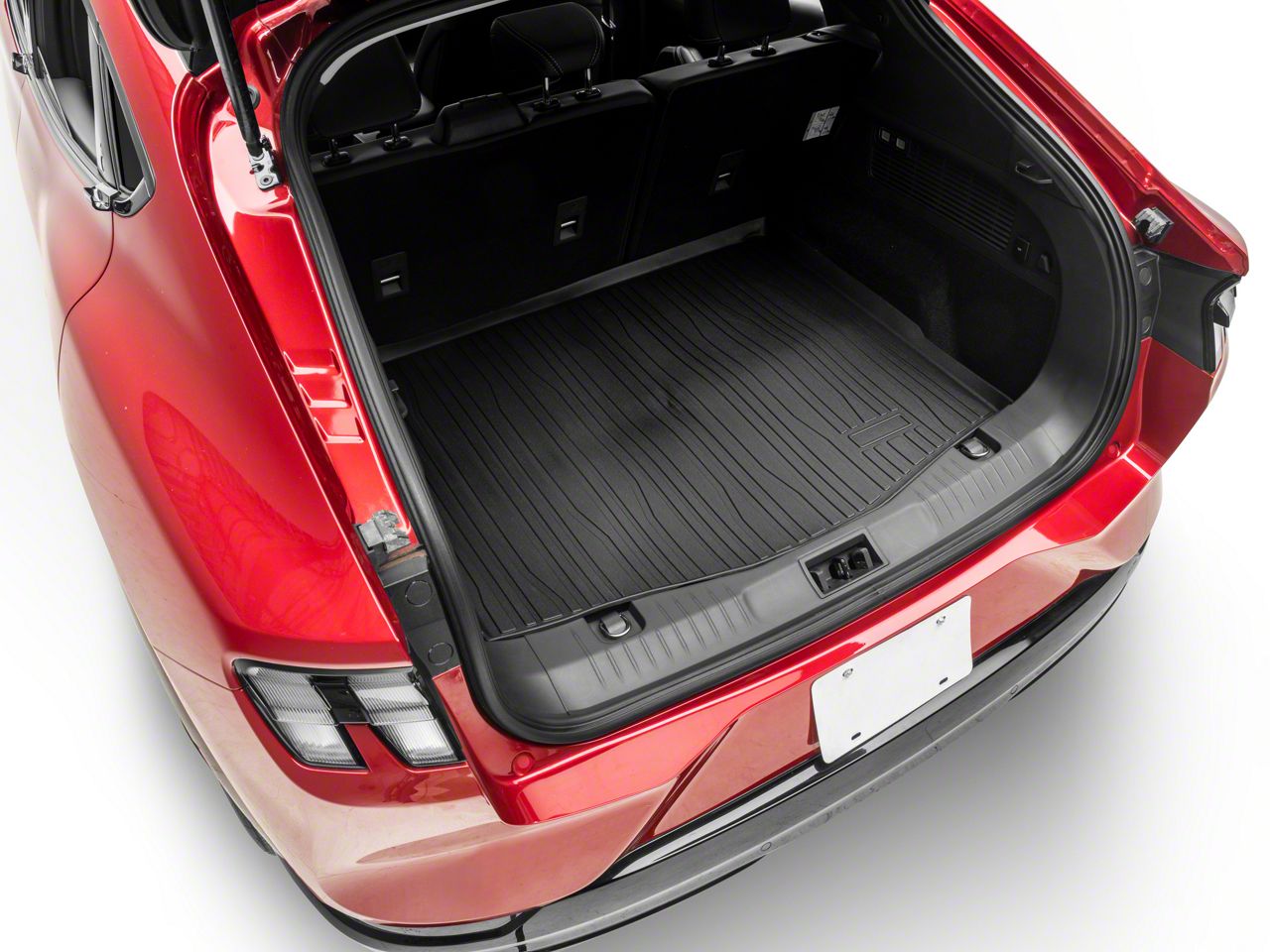 SpeedForm Mach-E Molded Rear Trunk Liner; Black ME5264 (21-26 Mustang ...