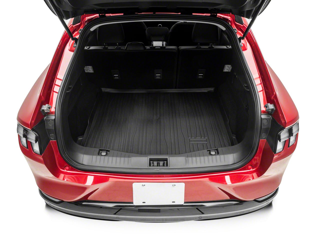 SpeedForm Mach-E Molded Rear Trunk Liner; Black ME5264 (21-25 Mustang ...