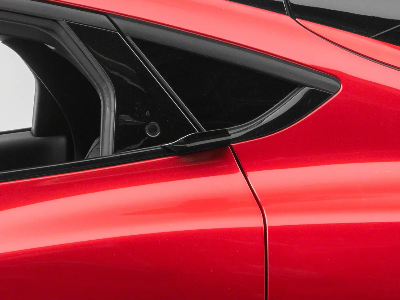 SpeedForm Mach-E Rear Door Handles; Gloss Black ME5258 (21-25 Mustang ...