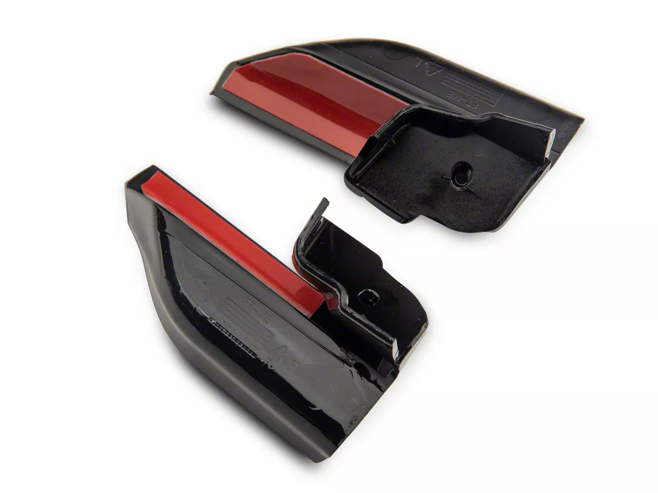 SpeedForm Mach-E Rear Door Handles; Gloss Black ME5258 (21-25 Mustang ...