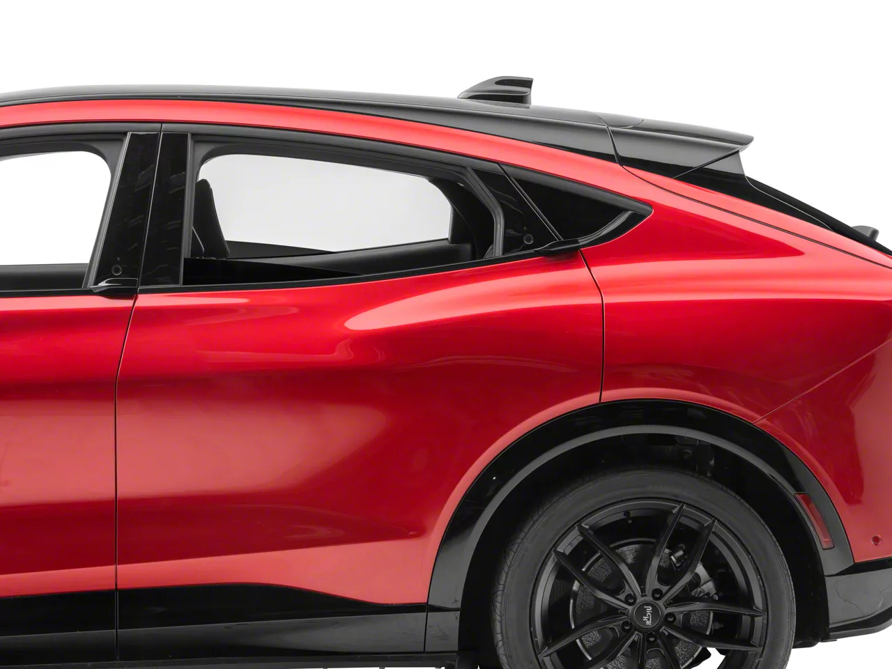 SpeedForm Mach-E Rear Door Handles; Gloss Black ME5258 (21-25 Mustang ...