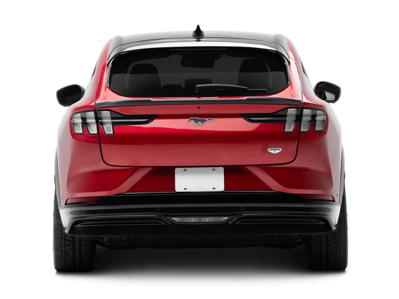 SpeedForm Mach-E Rear Spoiler; Carbon Fiber ME5259 (21-25 Mustang Mach ...