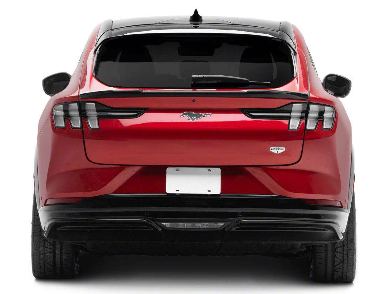 SpeedForm Mach-E Rear Spoiler; Gloss Black ME5260 (21-25 Mustang Mach-E ...