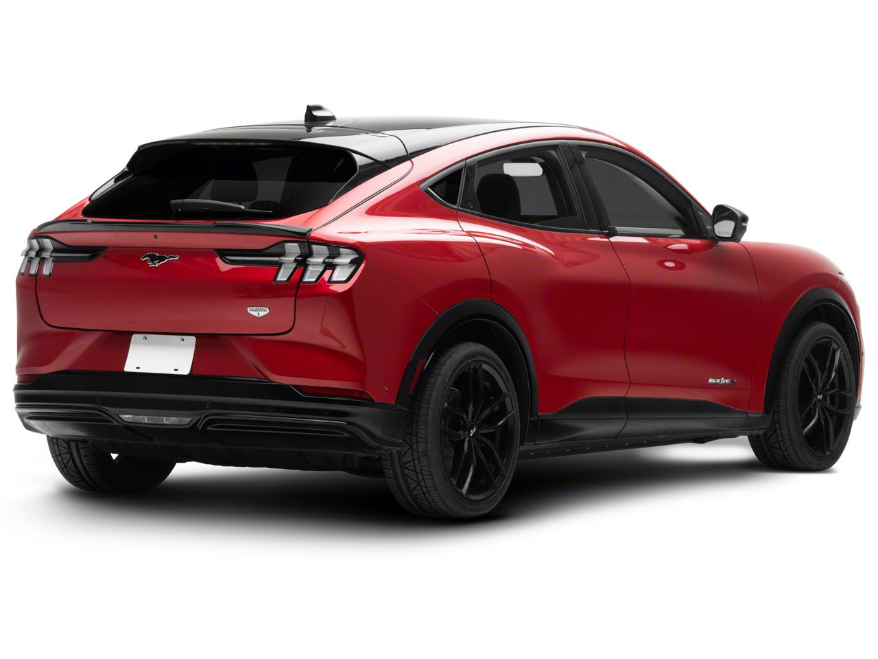 SpeedForm Mach-E Rear Spoiler; Gloss Black ME5260 (21-25 Mustang Mach-E ...