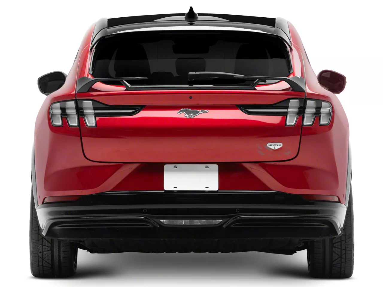 SpeedForm Mach-E Rear Spoiler; Gloss Black ME5360 (21-25 Mustang Mach-E ...