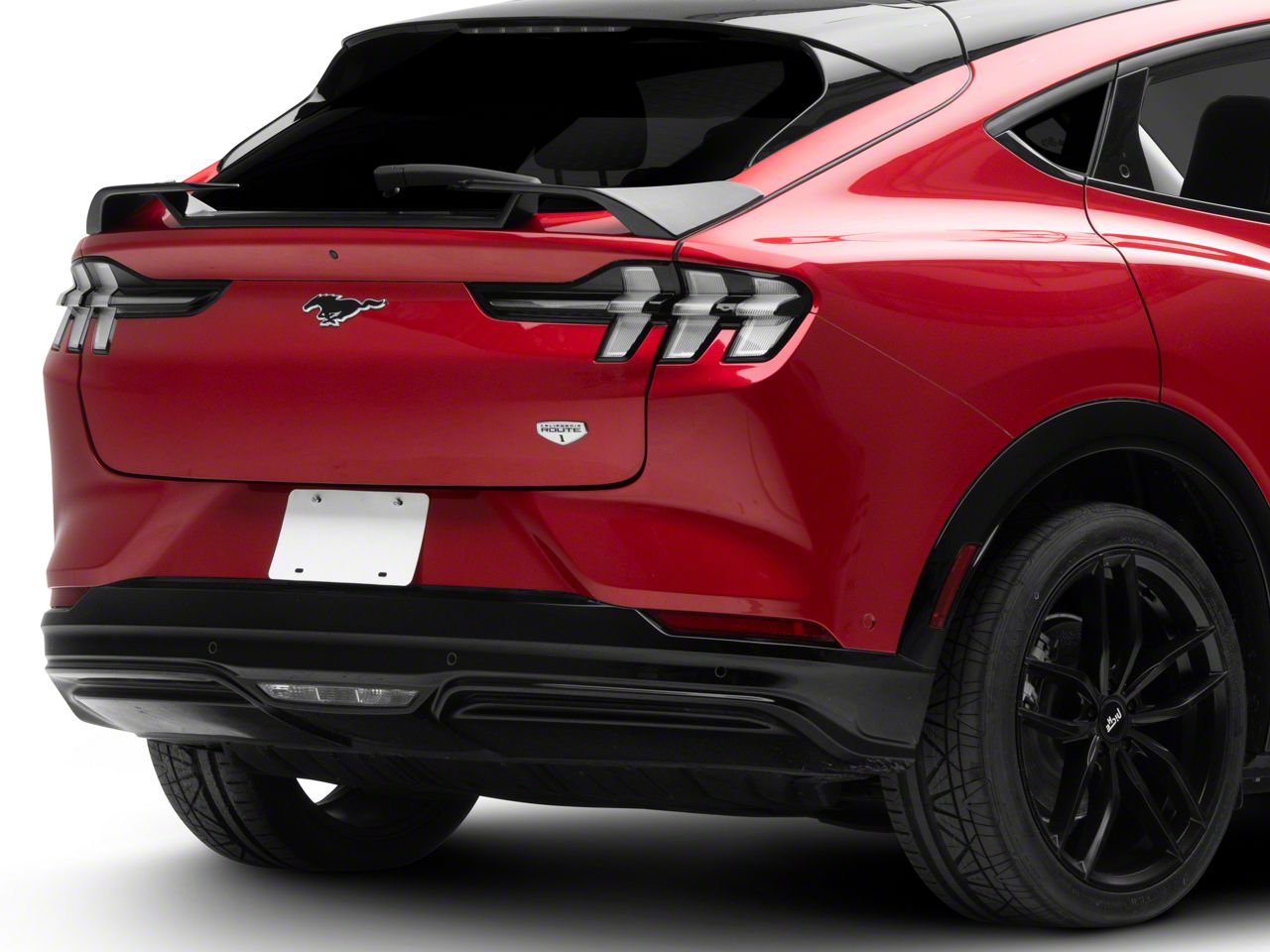 SpeedForm Mach-E Rear Spoiler; Gloss Black ME5360 (21-25 Mustang Mach-E ...