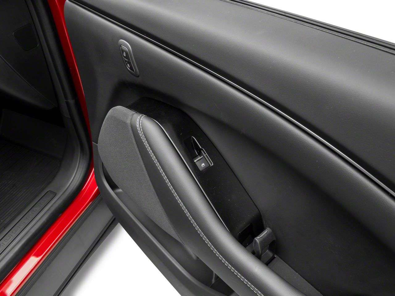 SpeedForm Mach-E Window Switch Trim Kit; Gloss Black ME5283 (21-25 ...