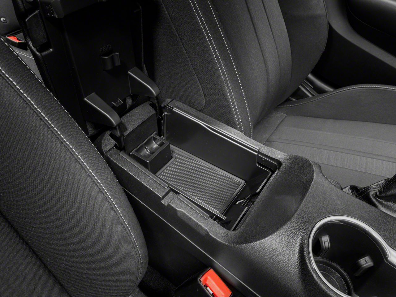 SpeedForm Mustang Center Console Storage Organizer Tray 427263 (15-23 ...