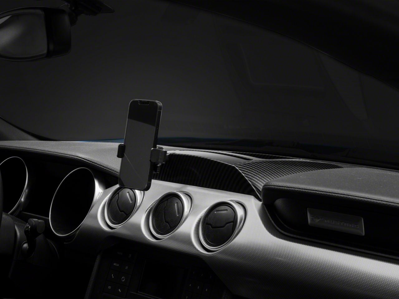 SpeedForm Mustang Dash Phone Holder 427264 (15-23 Mustang) - Free Shipping