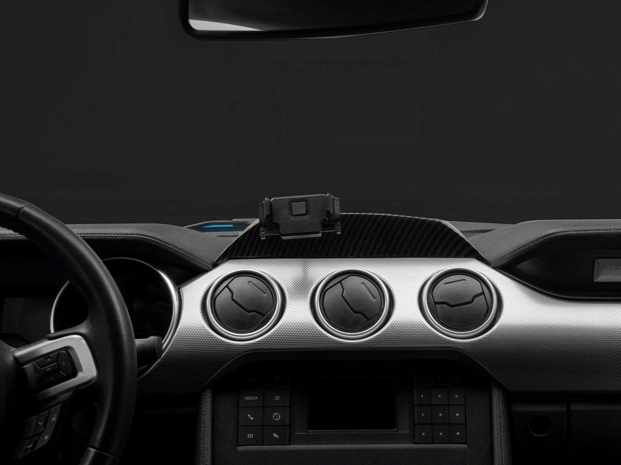 SpeedForm Mustang Dash Phone Holder 427264 (15-23 Mustang) - Free Shipping