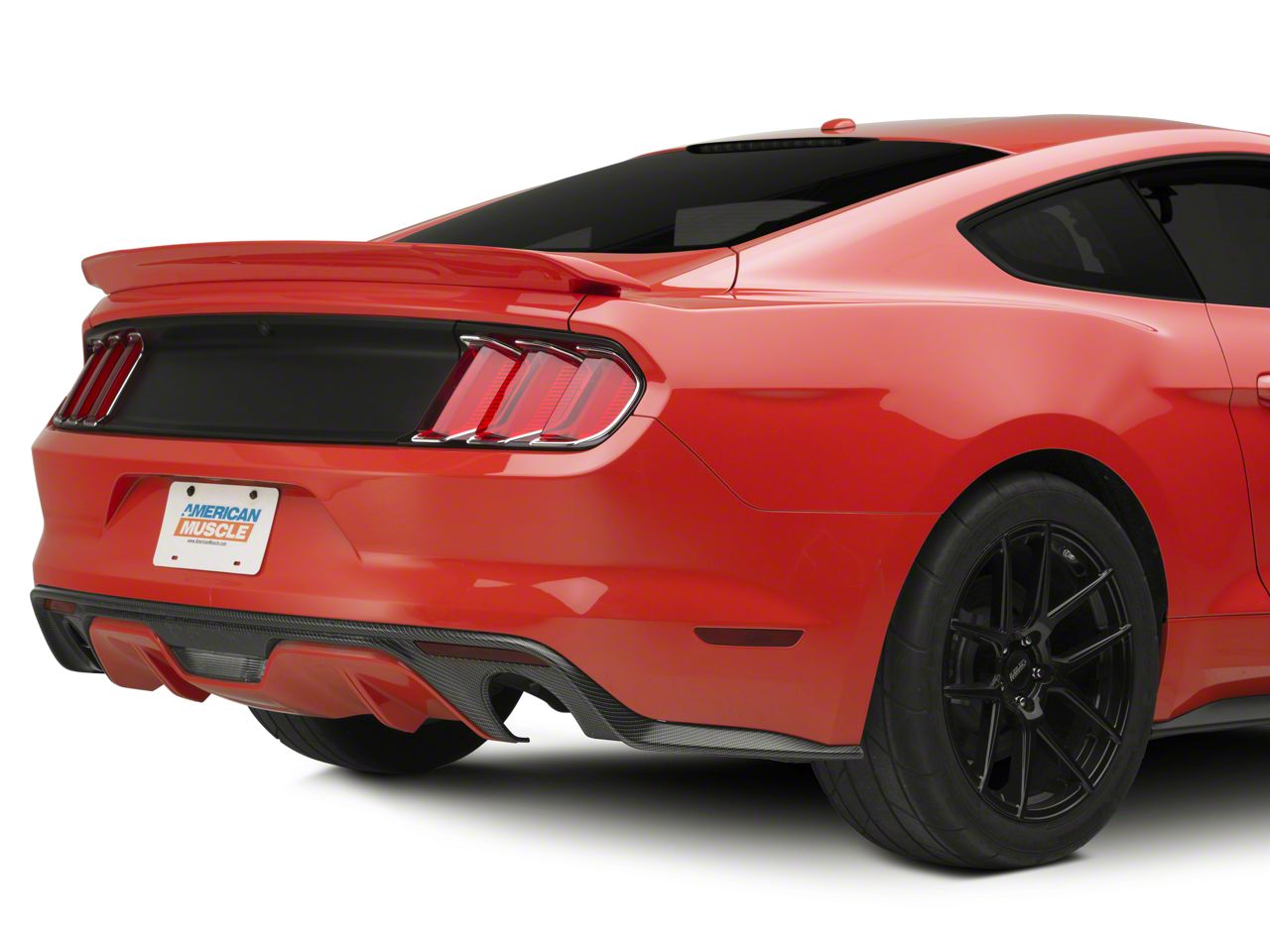 SpeedForm Mustang GT350 Style Track Pack Rear Spoiler; Unpainted 394041 ...