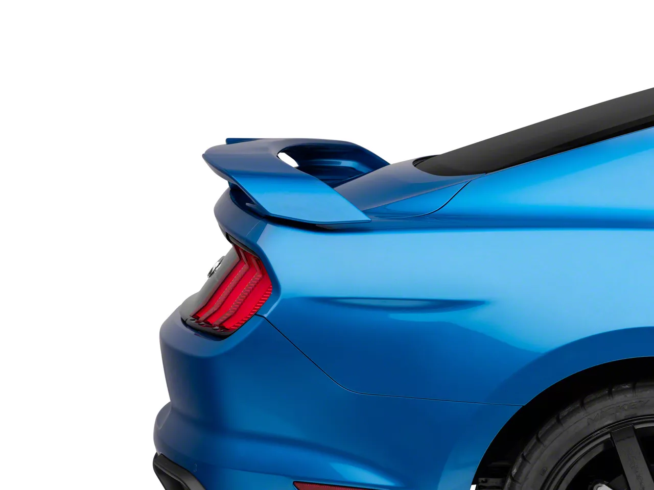 SpeedForm Mustang Performance Pack Style Rear Spoiler; Pre-Painted ...