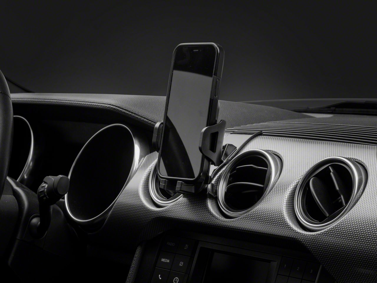 SpeedForm Mustang Phone Holder 428082 (15-23 Mustang GT w/o Performance ...