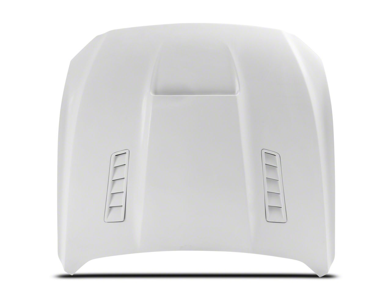 SpeedForm Mustang SMS Style Ram Air Hood; Unpainted FM15AHSMSFHW (15-17 ...