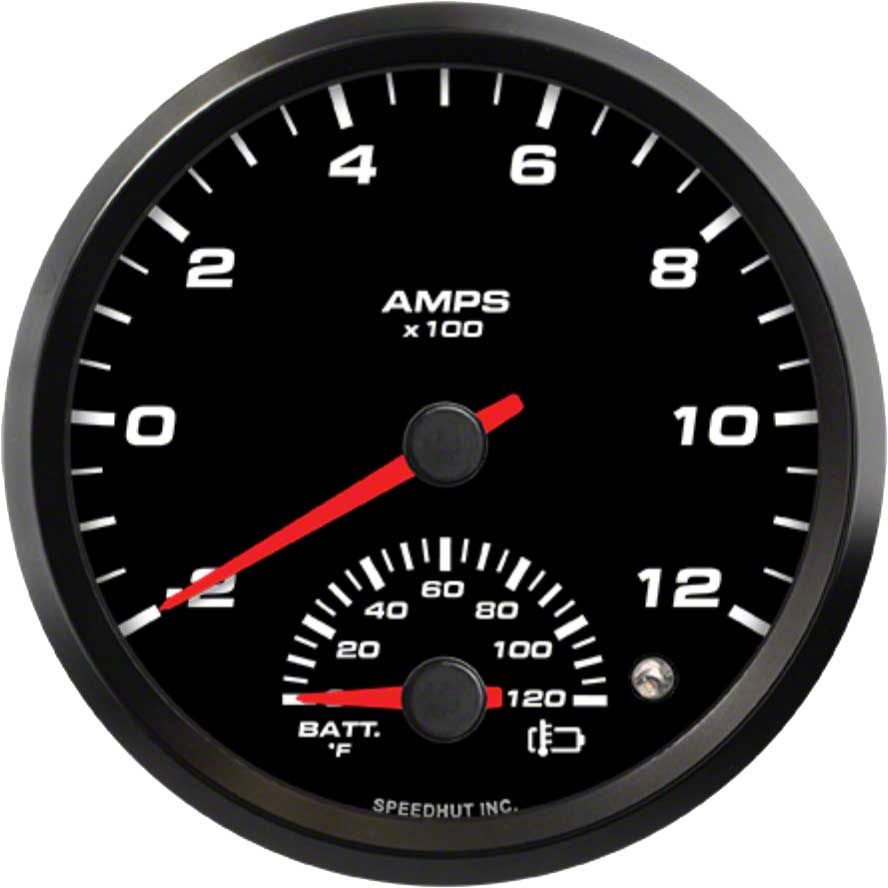 Speedhut Universal AM EV Series Orion 4-Inch Dual Gauge with Warning ...