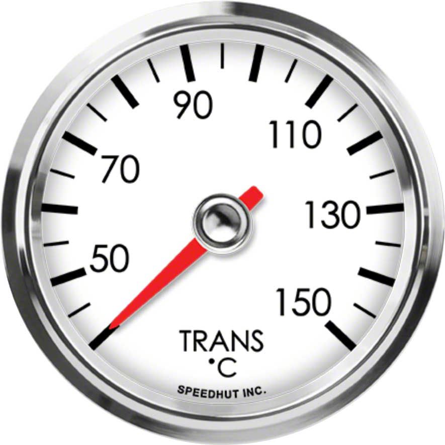 Speedhut Universal AM Legacy Series 2-5/8-Inch Transmission Temperature ...