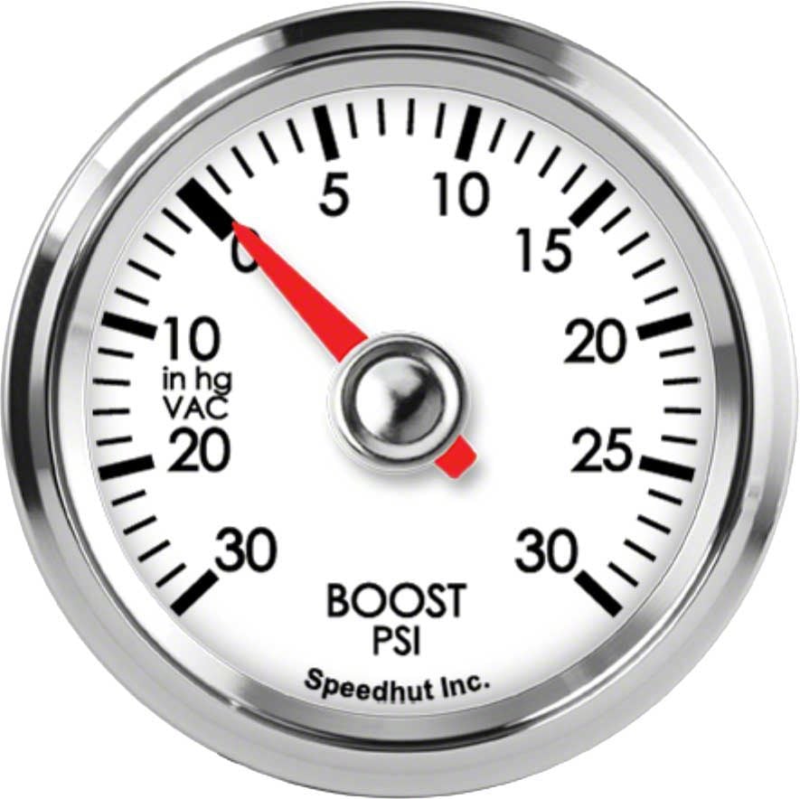 Speedhut Universal AM Legacy Series 2-1/16-Inch Boost/Vacuum Gauge ...