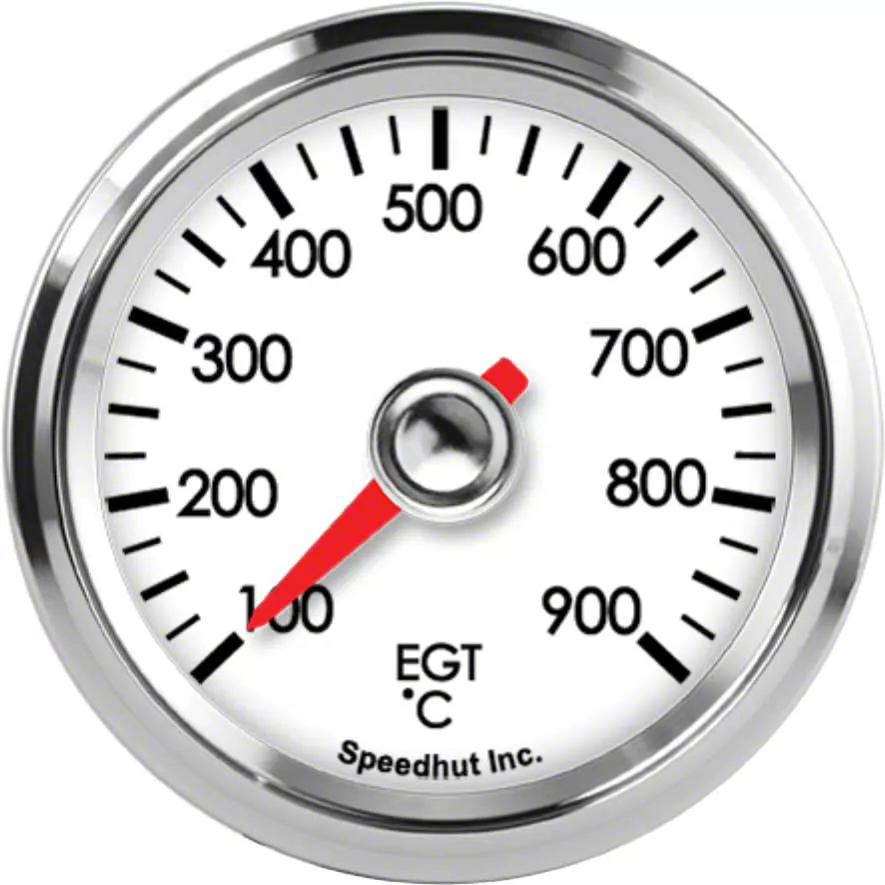 Speedhut Universal AM Legacy Series 2-1/16-Inch EGT Temperature Gauge ...