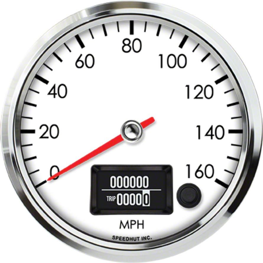 Speedhut Universal AM Legacy Series 4-1/2-Inch Programmable Speedometer ...