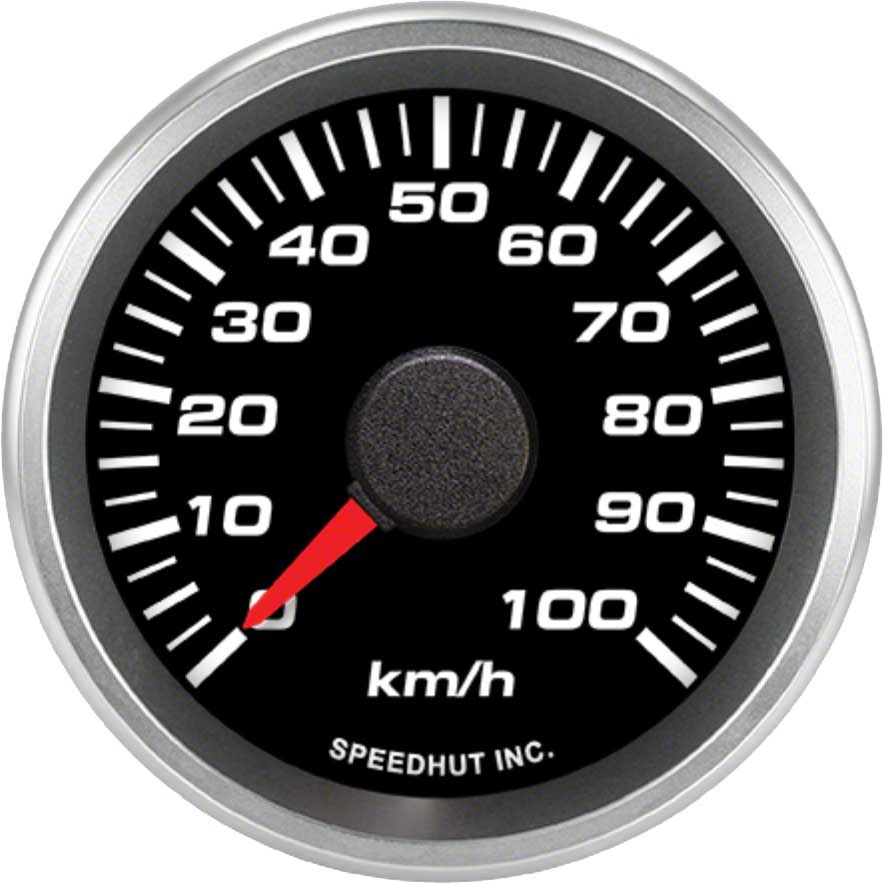 Speedhut Universal AM Revolution Series 2-1/16-Inch GPS Speedometer ...