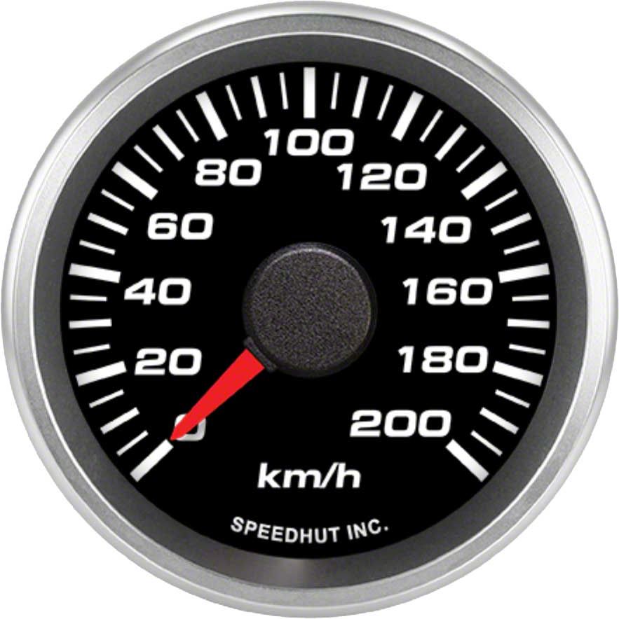 Speedhut Universal AM Revolution Series 2-1/16-Inch GPS Speedometer ...