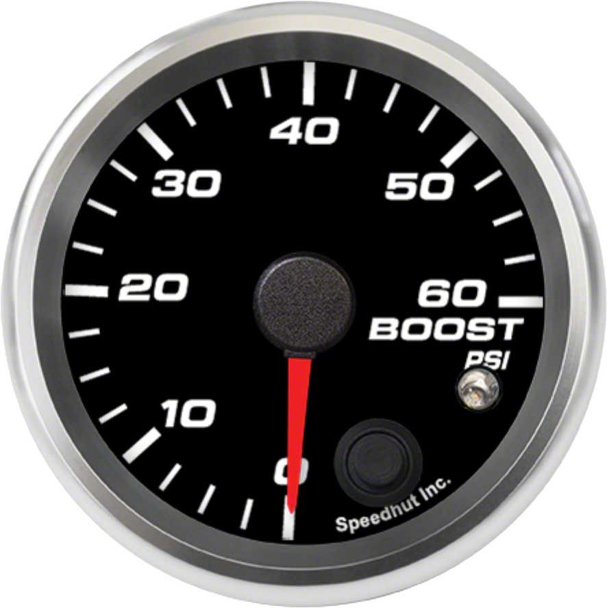 Speedhut Universal AM Revolution Series 2-5/8-Inch Boost Gauge with ...