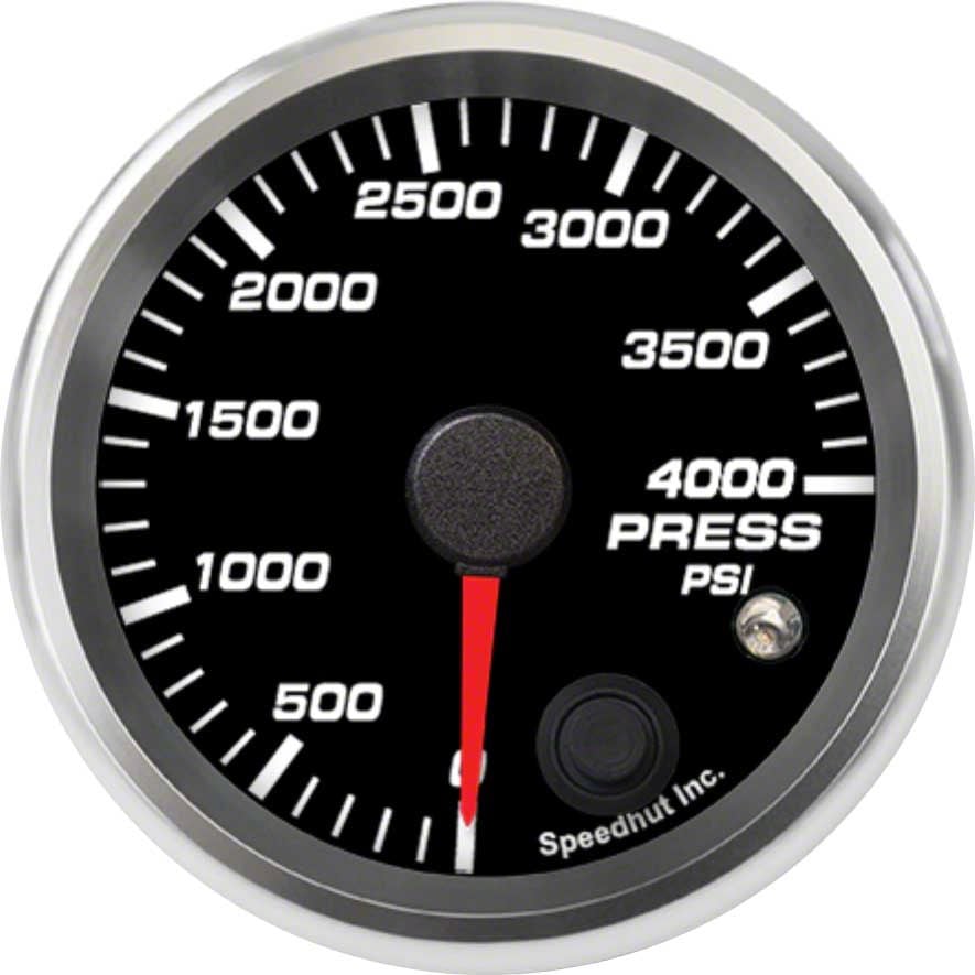 Speedhut Universal AM Revolution Series 2-5/8-Inch CNG Pressure Gauge ...
