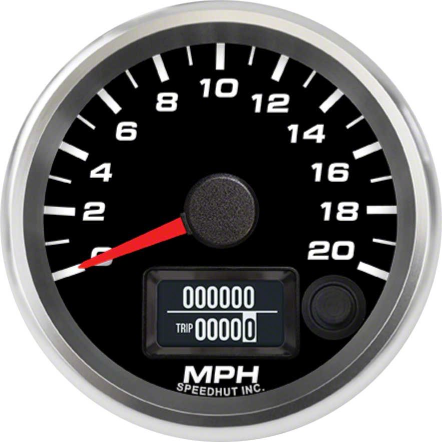Speedhut Universal AM Revolution Series 2-5/8-Inch GPS Speedometer; 20 ...