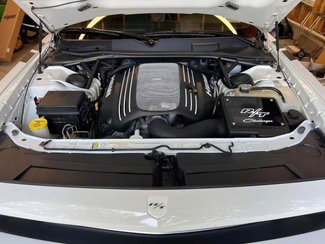 Challenger 4-Point Strut Tower Brace; Gloss Black (08-10 Challenger ...