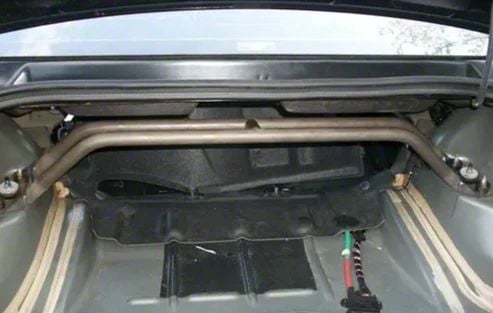 SpeedLogix Challenger Arched 2-Point Rear Shock Tower Brace; Bronze ...