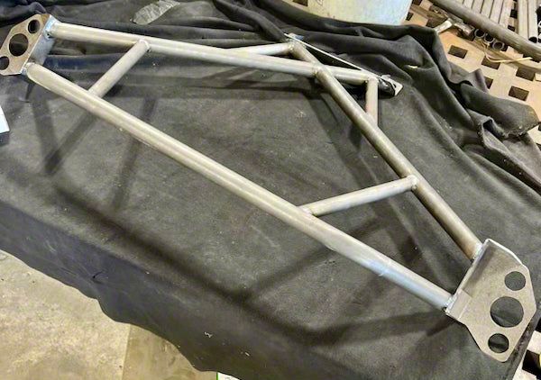 Challenger Arched 4-Point Xtreme Rear Brace; Flat Black (08-23 ...