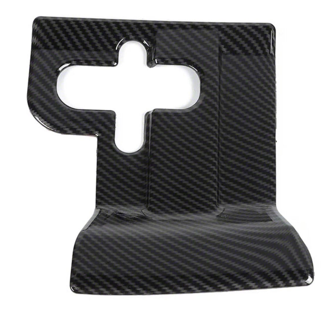 Challenger Carbon Fiber Print Hood Latch Cover (15-23 Challenger ...