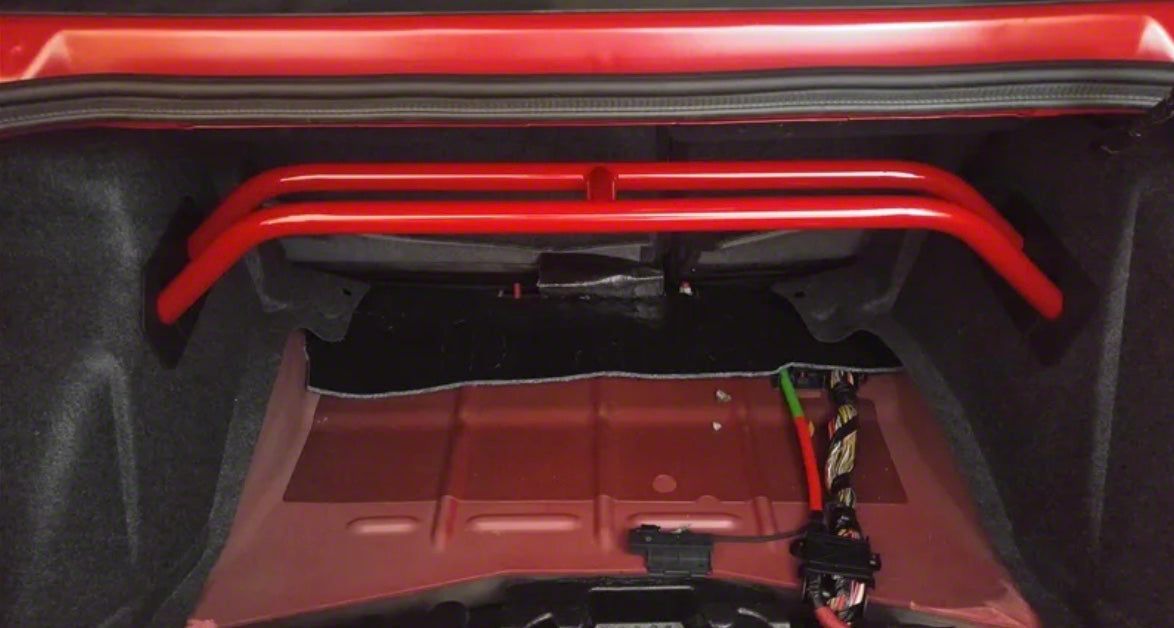 Charger Arched 2-Point Rear Shock Tower Brace; Plum Crazy (06-23 ...