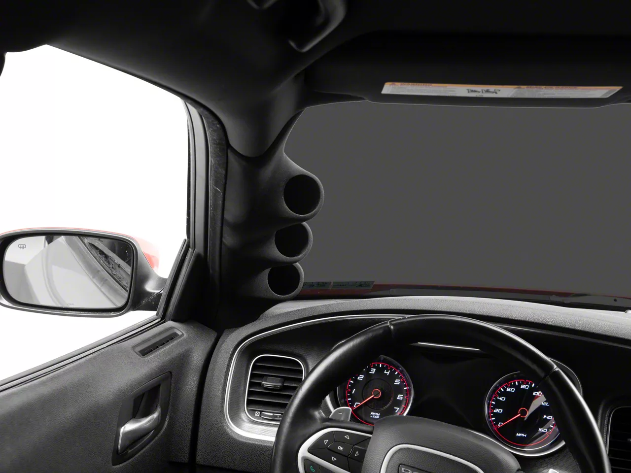 Charger Triple A-Pillar Gauge Pod (11-23 Charger) - Free Shipping